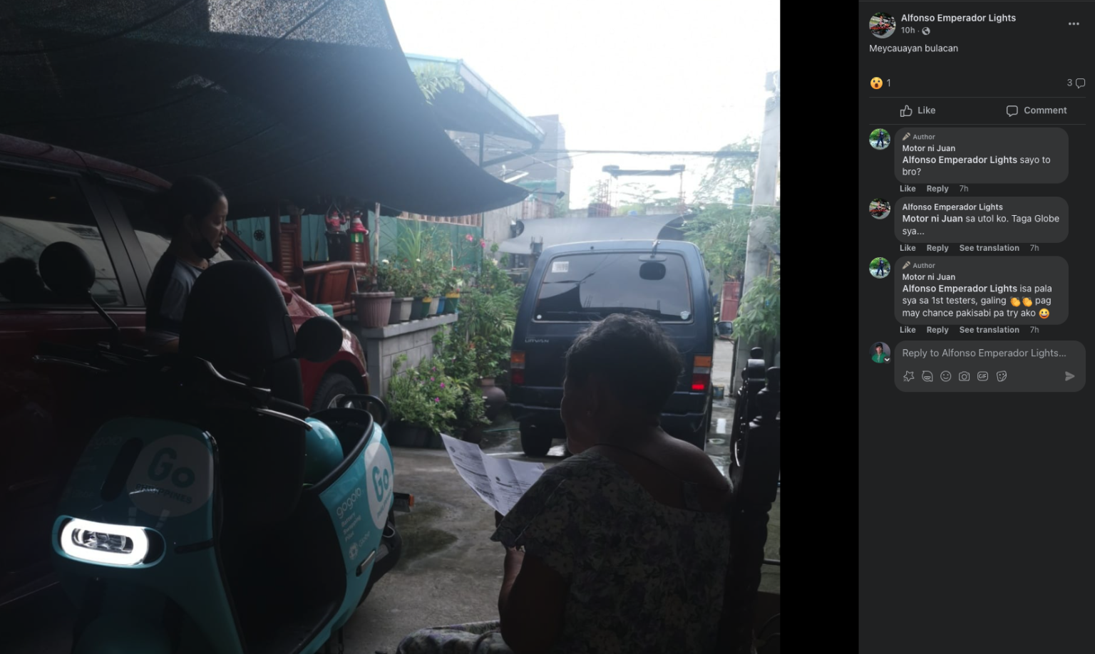 Gogoro Smartscooter spotted roaming in BGC » YugaMoto Motorcyle ...