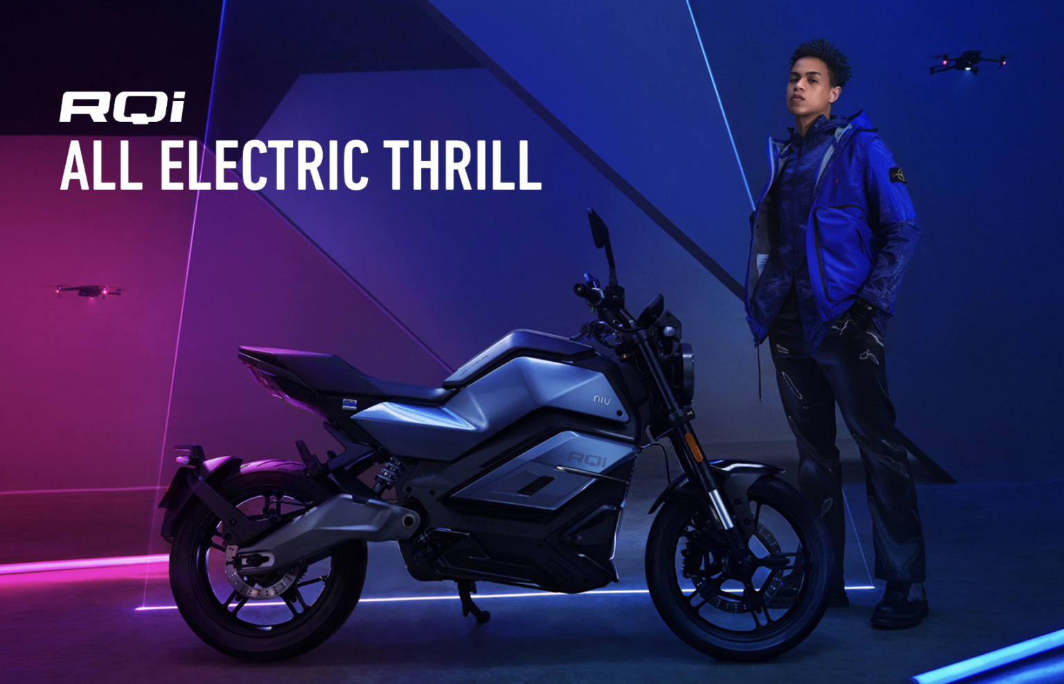 Niu RQi Electric Motorcycle Released In Europe YugaMoto Motorcyle Niu RQi Electric Motorcycle Released In Europe YugaMoto Motorcyle