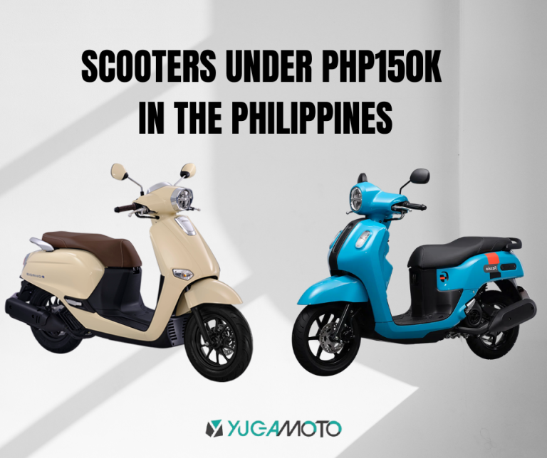 Scooters Under ₱150k In The Philippines » YugaMoto Motorcyle , Electric ...